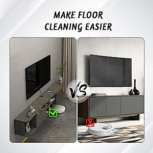 Pmnianhua Floating TV Stand with 2 Drawers,63'' Wall Mounted Floating TV Shelf,Floating Shelf for Under TV,Floating TV Unit with Storage for Bedroom Living Room(Grey)