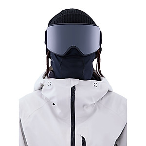 Anon WM3 Womens Goggles + Bonus Lens + MFI Face Mask, Frame: Smoke, Lens: Perceive Sunny Onyx