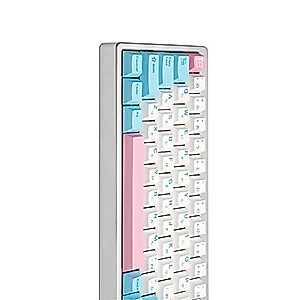 PBT Milk Japanese Keycaps 141 Keys Cherry Profile Dye Sublimation ANSI Layout for Mechanical Gaming Keyboard Cherry MX Switches