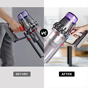 LANMU Trigger Lock Compatible with Dyson Outsize Absolute Plus/Total Clean/Origin Cordless Stick Vacuum Cleaner, Power Button Switch Accessories Attachments, Free Your Finger