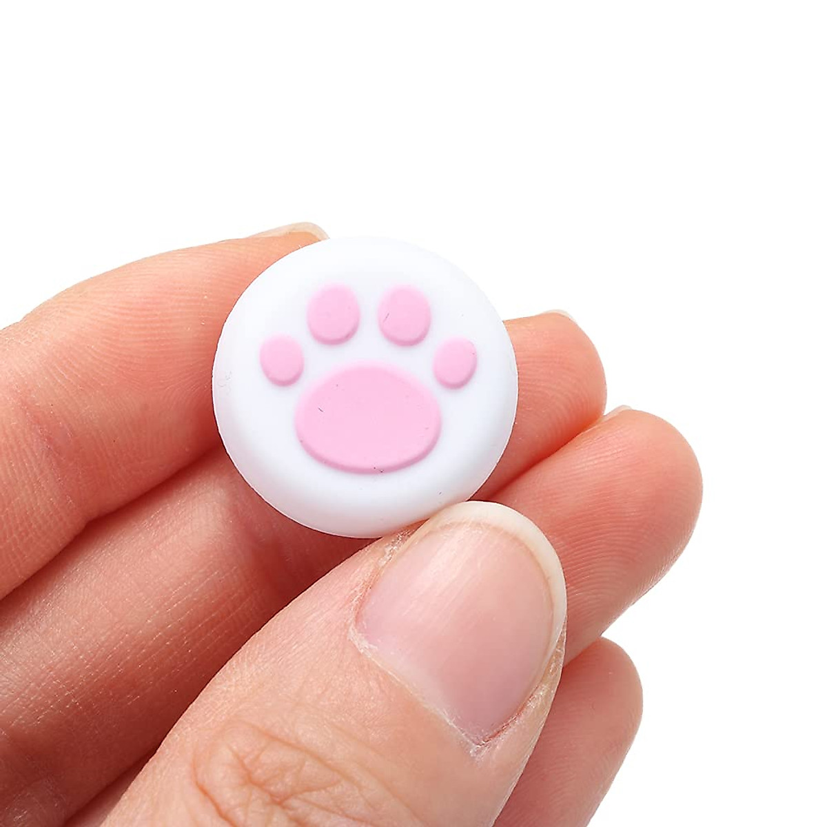 2PCS Cute Cat Paw Claw Analog Thumb Stick Grips Joystick Cover Cap for PS5 PS4 Pro PS3 Controller Thumbstick Cap for Xbox 360 Xbox One Slim X Elite Switch Pro Controller (Pack 9)