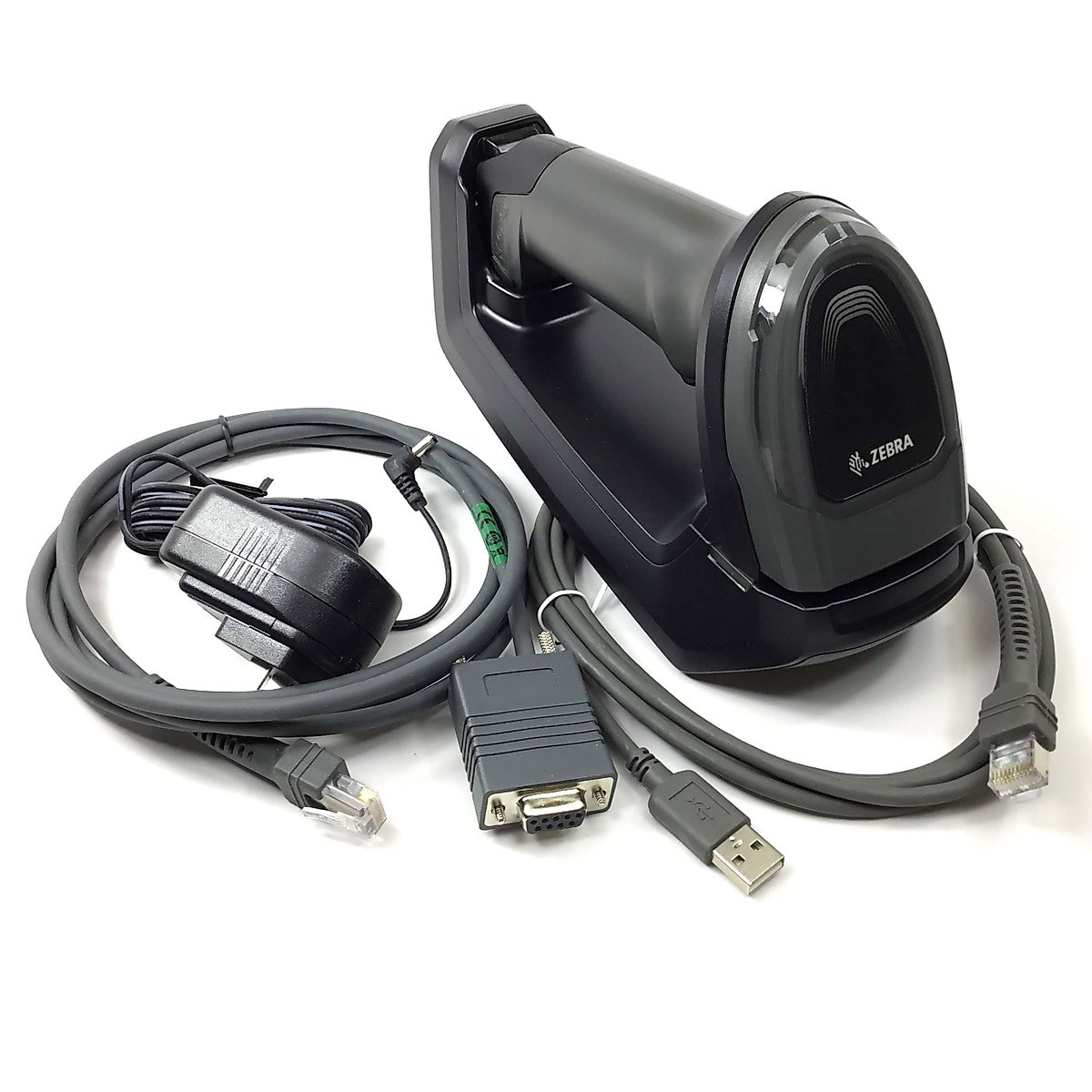 Zebra Symbol DS8178-SR 2D/1D Wireless Bluetooth Barcode Scanner/Imager, Includes Cradle, Power Supply, RS232 Cable and USB Cord (Upgraded Model of DS6878-SR)