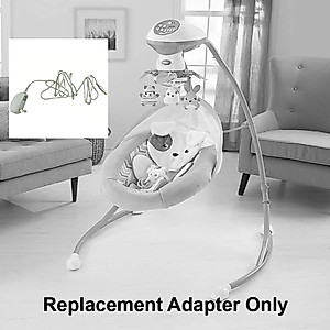 Replacement Part for Fisher-Price Sweet Snugapuppy Dreams Cradle 'n Swing - DRG43 ~ Replacement Adapter