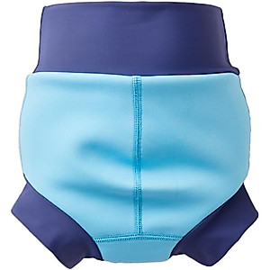 Splash About Happy Nappy Reusable Swim Diaper, Blue Cobalt, 3-4 Years