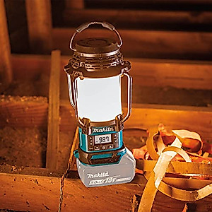 Makita XRM12 18V LXT® Lithium-Ion Cordless Lantern with Radio, Tool Only