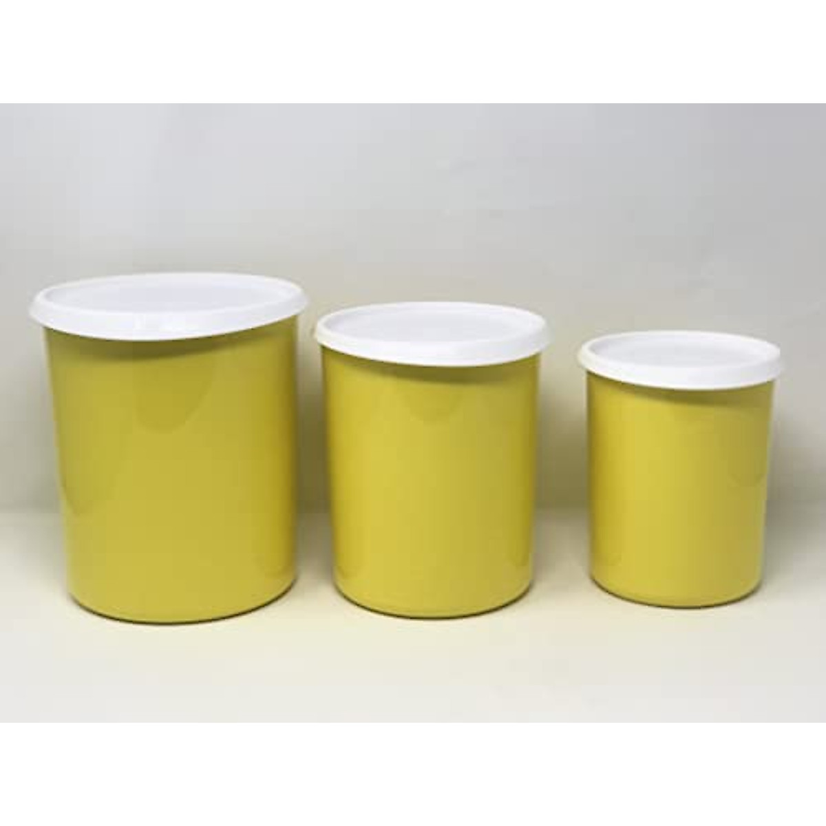 One Touch Canisters Set of 3 Sea Theme Blue Peacock 5 8 & 13 Cups New