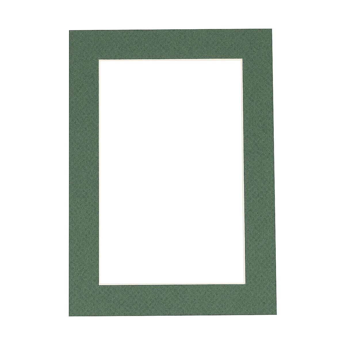 22x28 Mat Bevel Cut for 19x25 Photos - Acid Free Hunter Green Precut Matboard - For Pictures, Photos, Framing - 4-ply Thickness