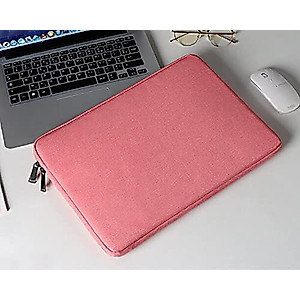 15.6 Inch Laptop Case for women,Acer Nitro 5/Acer Aspire 5/Acer Chromebook 15.6",Dell Inspiron 15.6,Lenovo IdeaPad 15.6", ASUS Vivobook 15.6", MSI GF65/GF63/GL66/GP66/GV15, HP 15.6 Laptop Sleeve, Pink