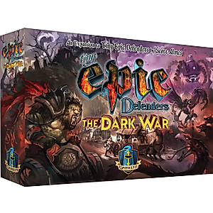 Gamelyn Games Tiny Epic Defenders The Dark War Expansion Multiplayer Strategy Board Game for Family & Friends