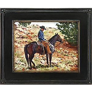 Hillside Watch by Jan Mapes, Original Oil on Linen, 11" x 14"