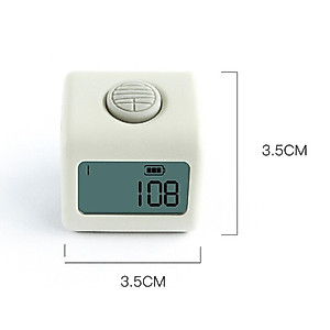 LED Electronic Tally Counter Portable Digital Buddha-Counter Handheld Counter Lap Counter 9 Channel Number Count Clicker Finger Counter Lcd Display Electronic Digital Tally Counter With Backlit Type