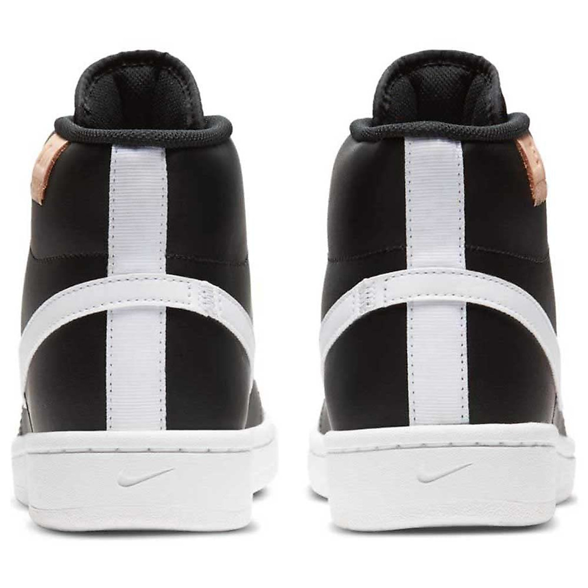 NIKE Men's Court Royale 2 MID Tennis Shoe, Black White Onyx, 7.5