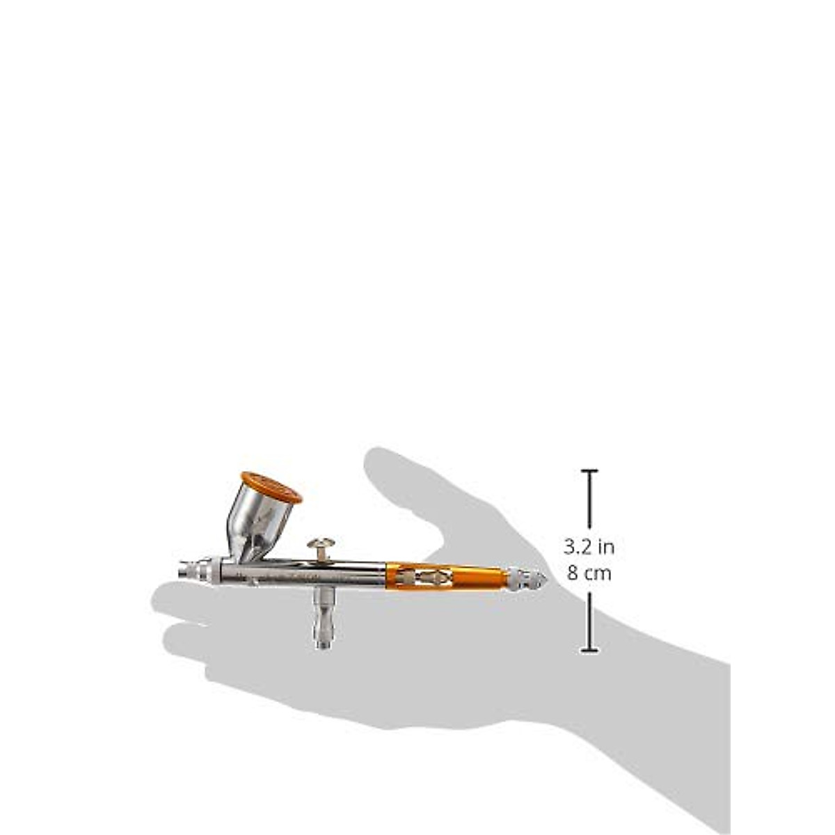 Paasche Airbrush TG#2L Double Action Gravity Feed Airbrush, Less Accessories