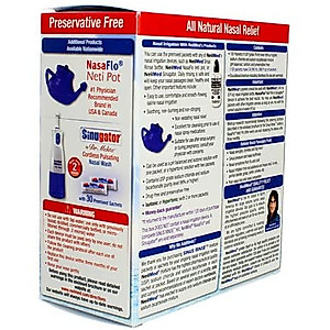 NeilMed's Sinus Rinse Pre-Mixed Packets, 100-Count Boxes