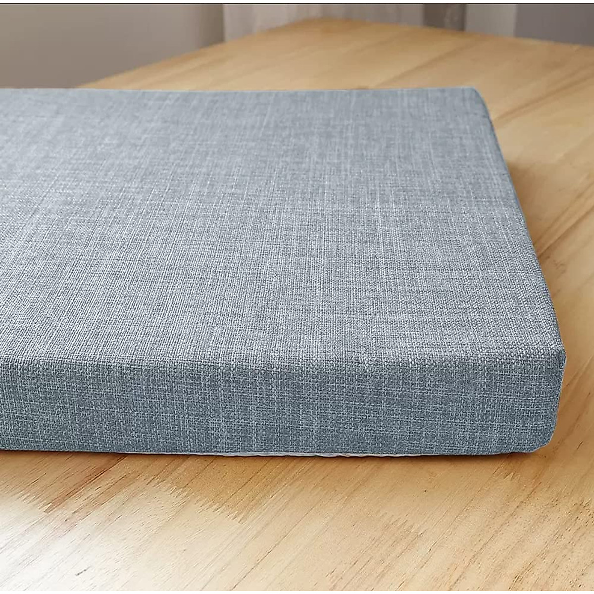 BOMATY Swing Replacement Seat Cushions 2-3 Seater Outdoor Cushion Cover for Patio Furniture, Couch Seat Cushions Cover with Zipper,Custom Size Bench Cushion for Indoor/Outdoor Patio Furniture