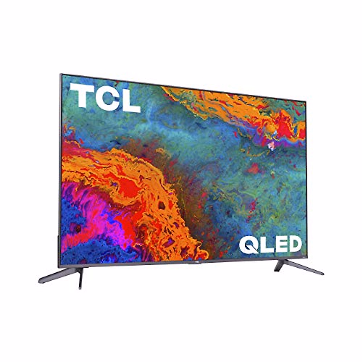 TCL 50-inch 5-Series 4K UHD Dolby Vision HDR QLED Roku Smart TV - 50S535, 2021 Model , Black