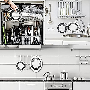 Silicone Colander Collapsible Colanders and Strainers - 2 Quart Pasta Food Strainer Kitchen Strainer with Handle