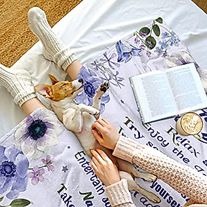 KJACGAD Retirement Gifts for Women Men 2023 Farewell Gifts Going Away Gifts for Coworkers Friends Happy Retirement Decorations Retired Gifts for Women Men Christmas Throw Blanket 60X50 Inch