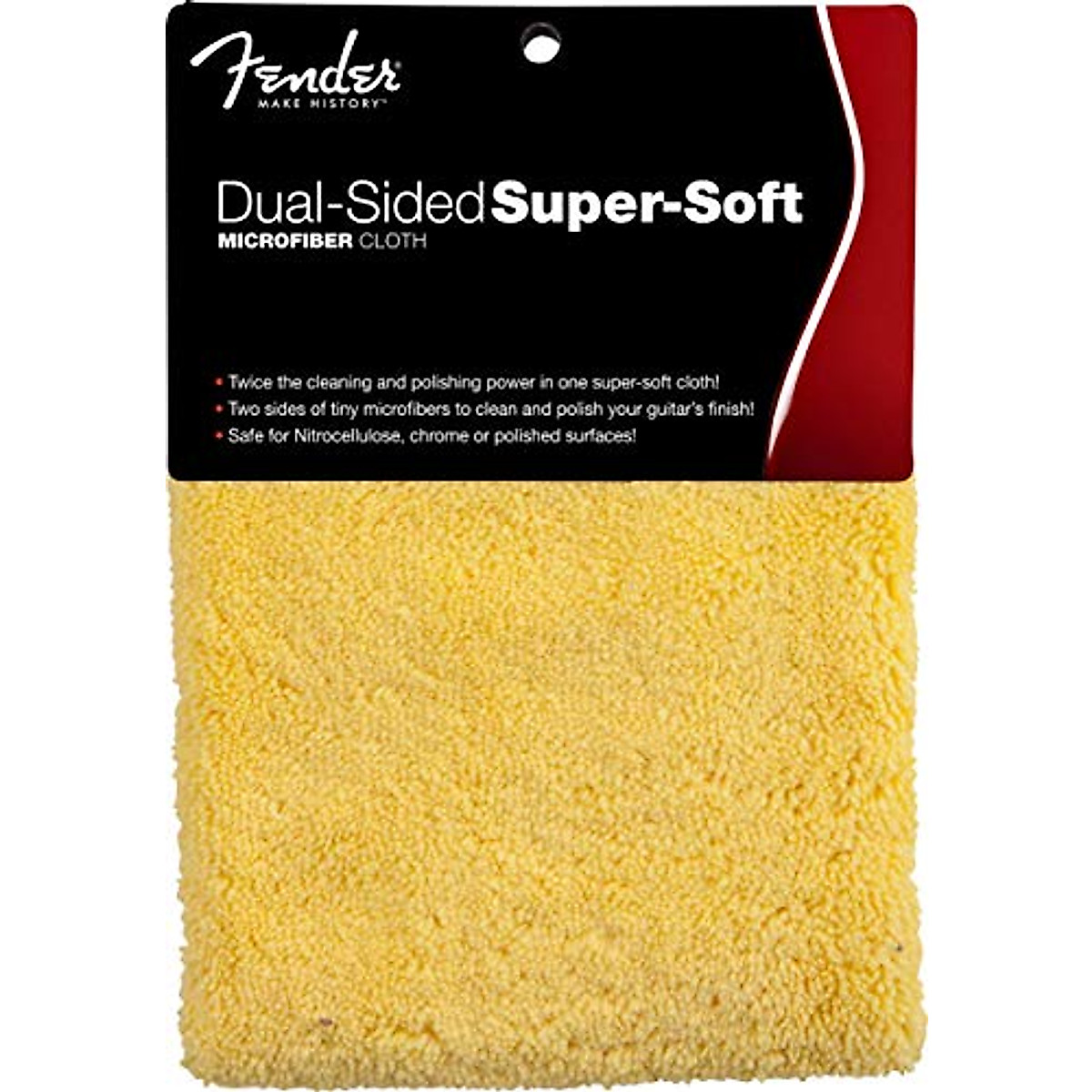 Fender Guitar Super Care Kit Bundle with Custom Shop Deluxe Guitar Care System 4 Pack, Super-Soft Dual-Sided Microfiber Cloth, and Fender Factory Microfiber Cloth