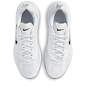Nike Men's Competition Running Shoes, White Black Pure Platinum, 13.5 US