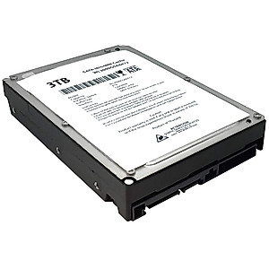 WL 3TB 7200RPM 64MB Cache SATA III 6.0Gb/s 3.5" Internal Desktop Hard Drive (For RAID, NAS, DVR, Desktop PC) w/1 Year Warranty