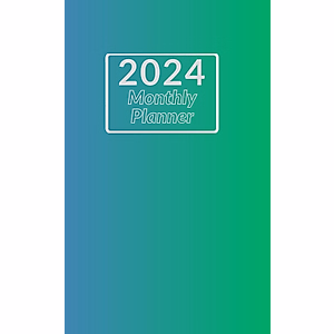 2024 Monthly Pocket Planner: Small 1 Year Calendar Schedule Organizer Start January 2024 to December 2024 with Holidays|Includes Place for Contacts, Notes, Important Dates, and Passwords