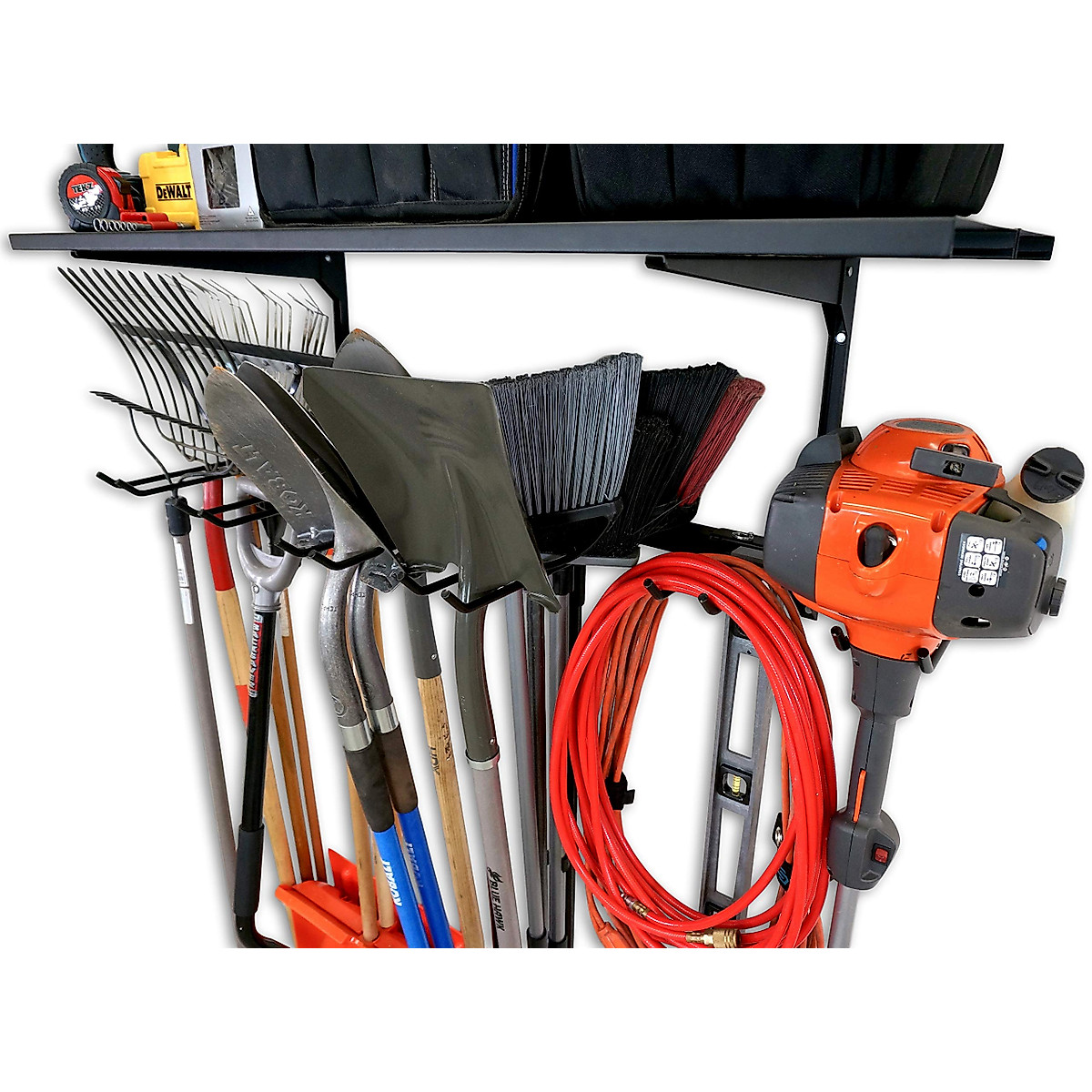 StoreYourBoard Tool Max Garage Storage Rack Shelf, Adjustable Wall Mount Organizer, Heavy Duty Holds 300 lbs