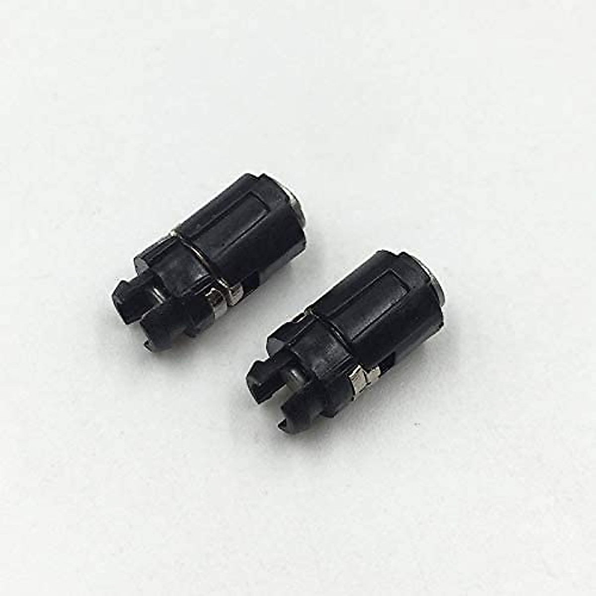 SZLG 2 x Rotating Shaft Spindle Hinge Axis Flip-Open Screen Shaft for Nintendo Gameboy Advance SP GBA SP Replace Axle (Black)