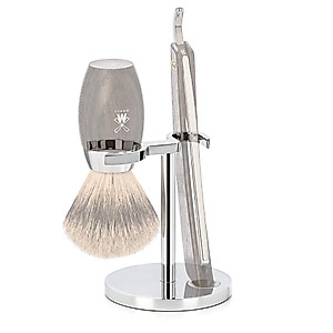 MÜHLE Universal Stand for Razors & Shaving Brushes | Shave Accessory | Chrome Modern Design