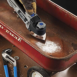 Dremel MM50-DR-RT 120V 5 Amp Corded Multi-Max Oscillating Multi Tool with Accessories (Renewed)