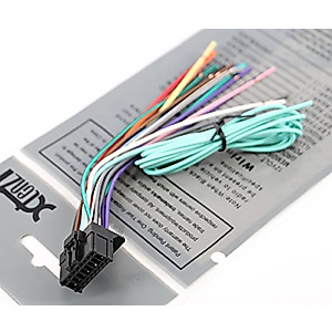 Xtenzi 16 Pin Car Radio Wire Harness Compatible with Pioneer CD DVD Navigation in-Dash - XT91007