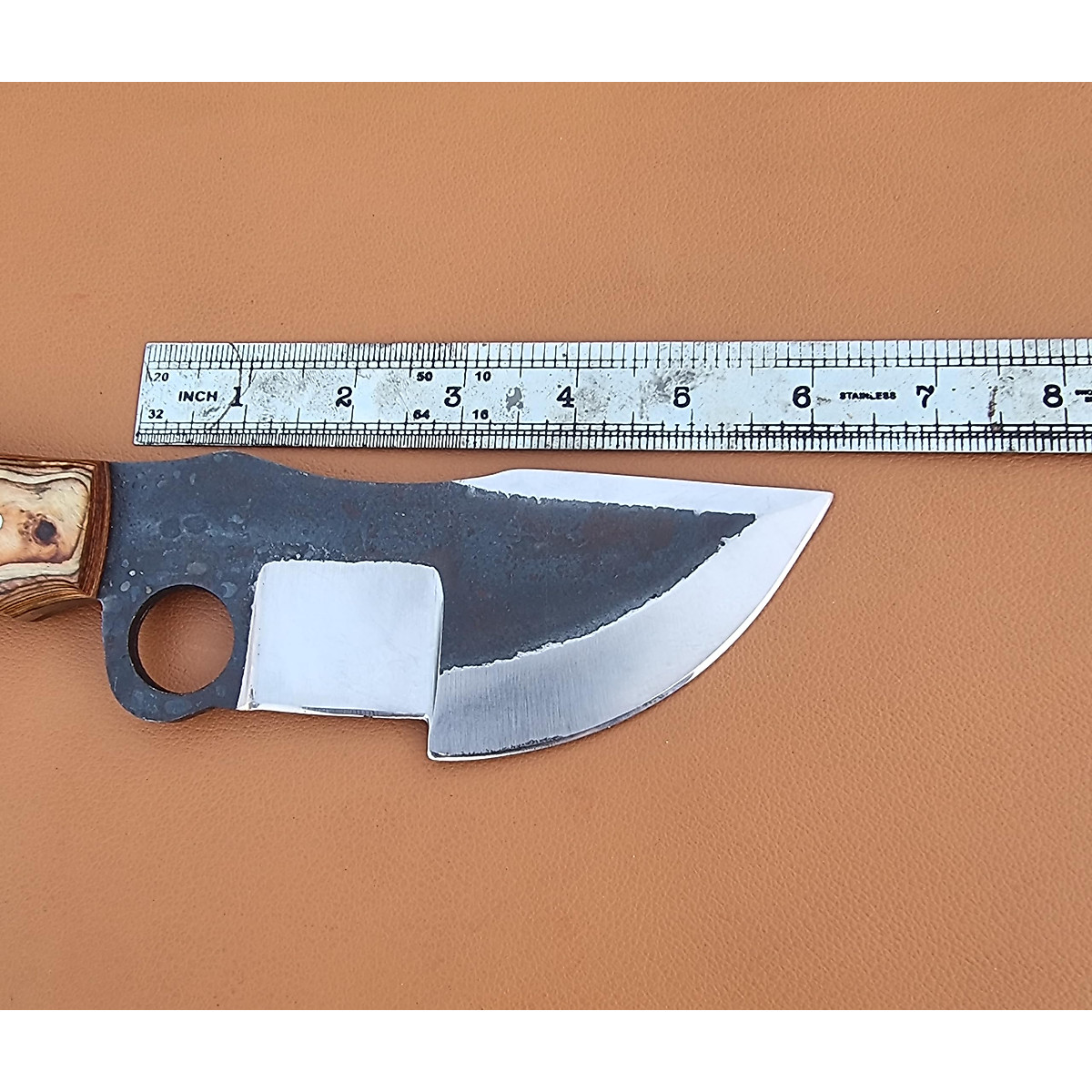 Meerab Corporation Handmad High Carbon Steel Hunting Tracker Knife Overall 10 Inches With Olive Wood Handle