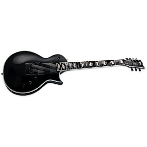 ESP LTD EC-1007 Eclipse Evertune 7-String Electric Guitar, Black