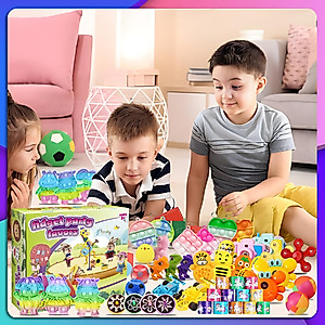 1000+ PCS Party Favors for Kids,Fidget Toys Pack,Christmas Stocking Stuffers,, Birthday Gift, Treasure Box,Goodie Bag Stuffers, Carnival Prizes, Pinata Filler Sensory Toy for Classrooom