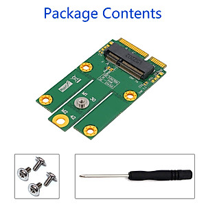 M.2 (NGFF Key E) to MPCIe (PCIe+USB) Adapter pcie Card m.2 pcie Adapter