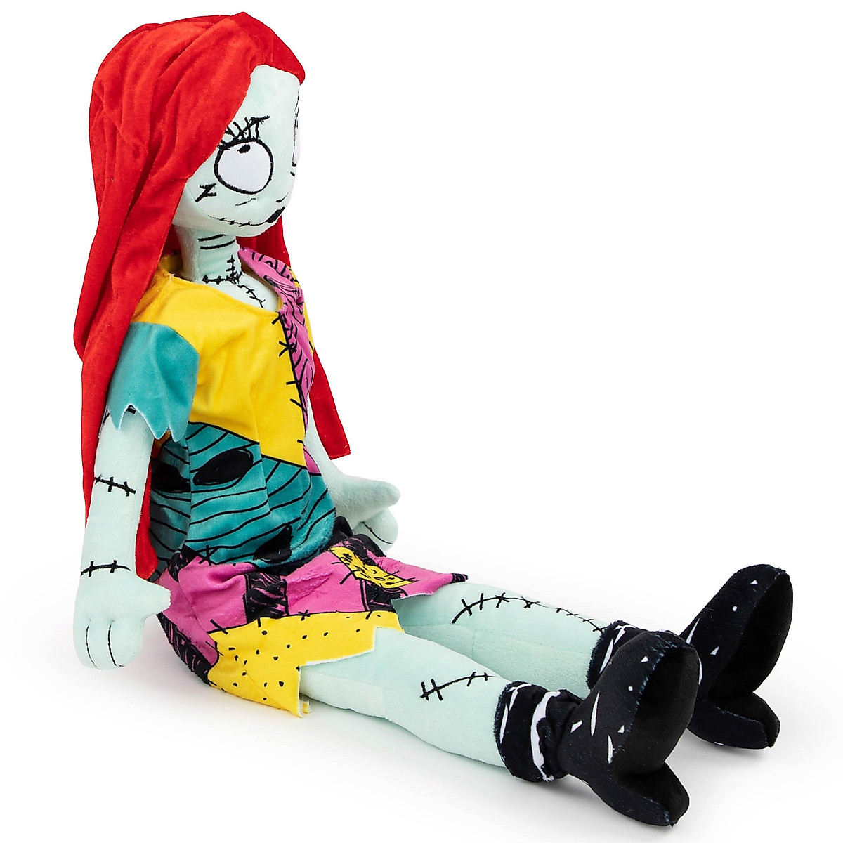 Jay Franco Disney Nightmare Before Christmas Plush Stuffed Sally Pillow Buddy - Super Soft Polyester Microfiber, 25 inch (Official Disney Product)