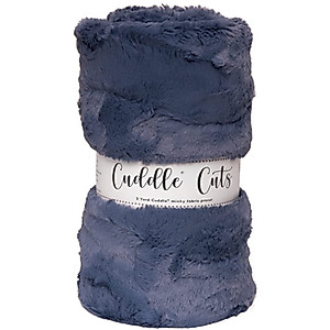 Minky Luxe Hide Jeans Cuddle Cuts 1 2-Yard Cut Shannon Fabrics