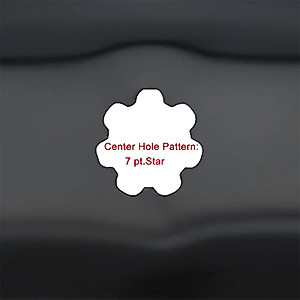 Grasscool X300 42 ich Mower Deck Blades for JD D105 D110 D125 D130 LT160 LA135 42'' Deck Lawn Tractor Replace AM141034 AM141032 M154062 AM137327 M154061 2 Pack