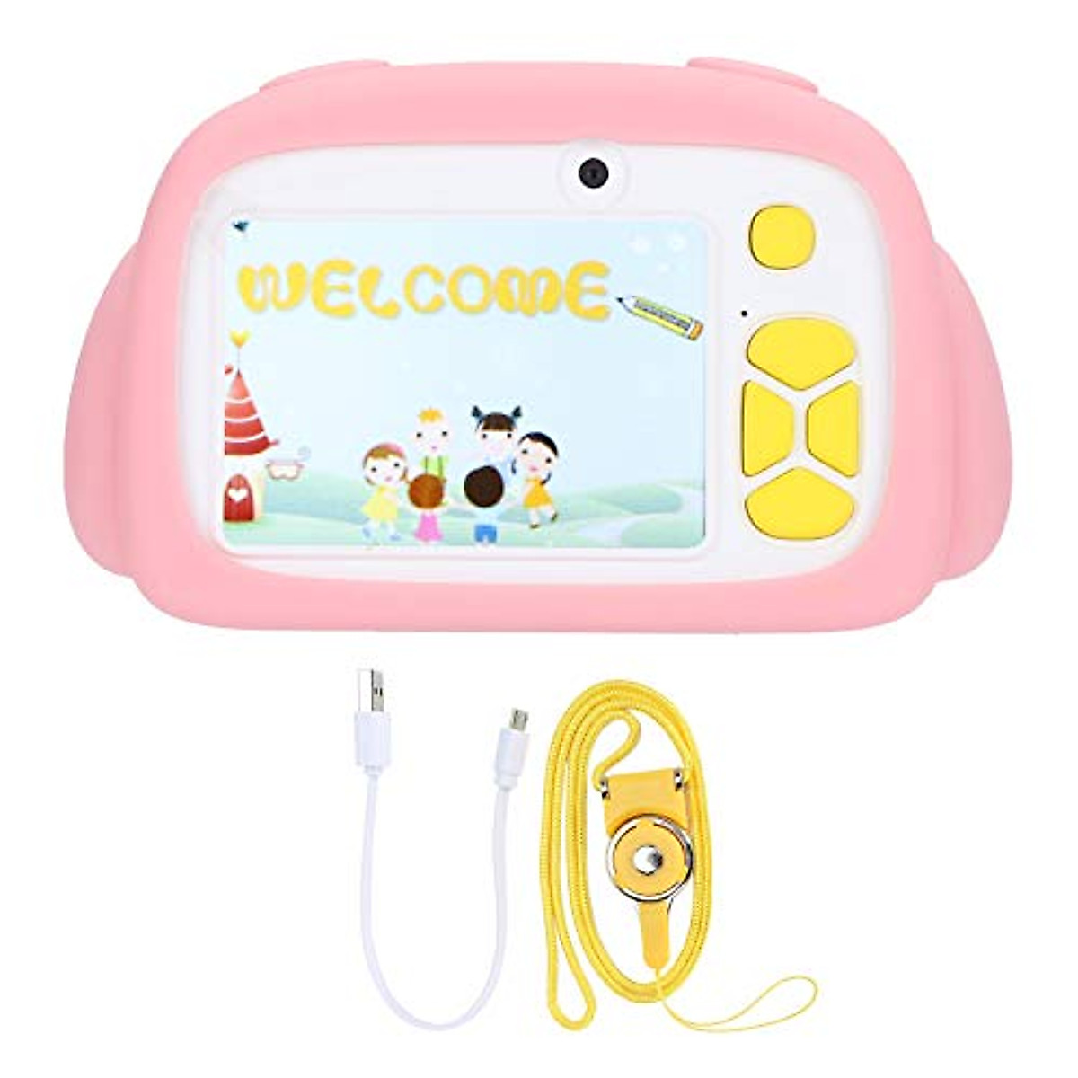 Video Recording Camera, Children Camera, Continuous Shooting, for Children(Pink)