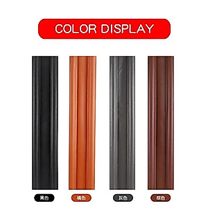 Under Door Draft Blocke, Weather Stripping Noise Blocker, Adjustable Under Door Draft Blocker Reduce Cold Air, Light, Odor, Soundproof Door Blocker for Bottom of Door Fit (White)