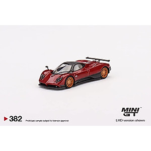 Pagani Zonda F Rosso Dubai 1/64 Diecast Model Car by True Scale Miniatures MGT00382