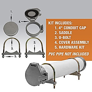 Buyers Products CC600 PVC Conduit Carrier Kit, 6 Inch Diameter