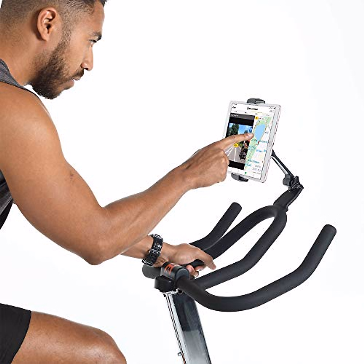 Women’s Health Men’s Health - Indoor Cycling Exercise Bike - Stationary Bike with Bluetooth Smart Connect - Stationary Exercise Bikes for Home Gym Designed to Work with the MyCloudFitness App