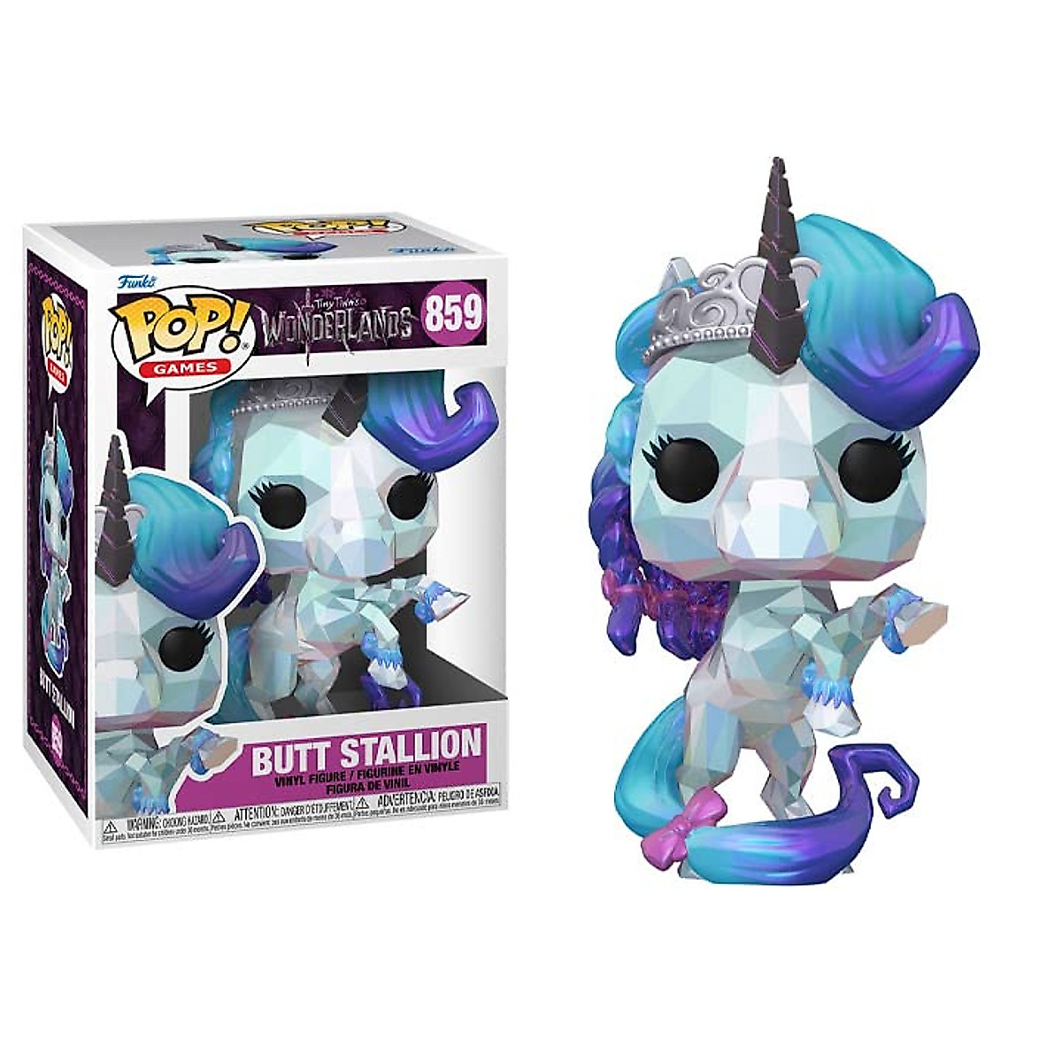 POP Tiny Tina's Wonderlands - Butt Stallion Funko Vinyl Figure (Bundled with Compatible Box Protector Case), Multicolored, 3.75 inches
