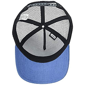 Quiksilver Men's Trucker Hat, True Navy Heather Tech Becky, 1SZ