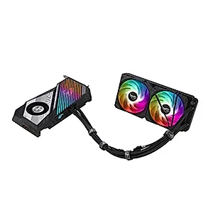 ASUS ROG Strix LC AMD Radeon™ RX 6800 XT OC Edition Gaming Graphics Card (PCIe 4.0, 16GB GDDR6, HDMI 2.1, DisplayPort 1.4a, Full-Coverage Cold Plate, 240mm Radiator, 600mm tubing, GPU Tweak II)