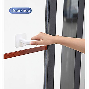 Maocufan Adhesive Hooks， Waterproof Oilproof Hooks for Keys ，Bathroom Shower ， Kitchen，Seamless Hooks ，Multi-Function Hook，2PCS