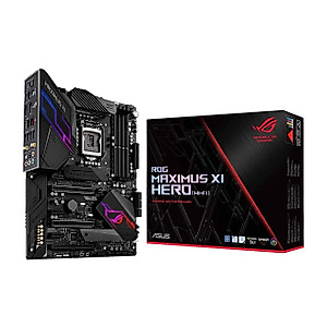 ASUS ROG Maximus XI Hero (Wi-Fi) Z390 Gaming Motherboard LGA1151 (Intel 8th 9th Gen) ATX DDR4 DP HDMI M.2 USB 3.1 Gen2 802.11AC Wi-Fi