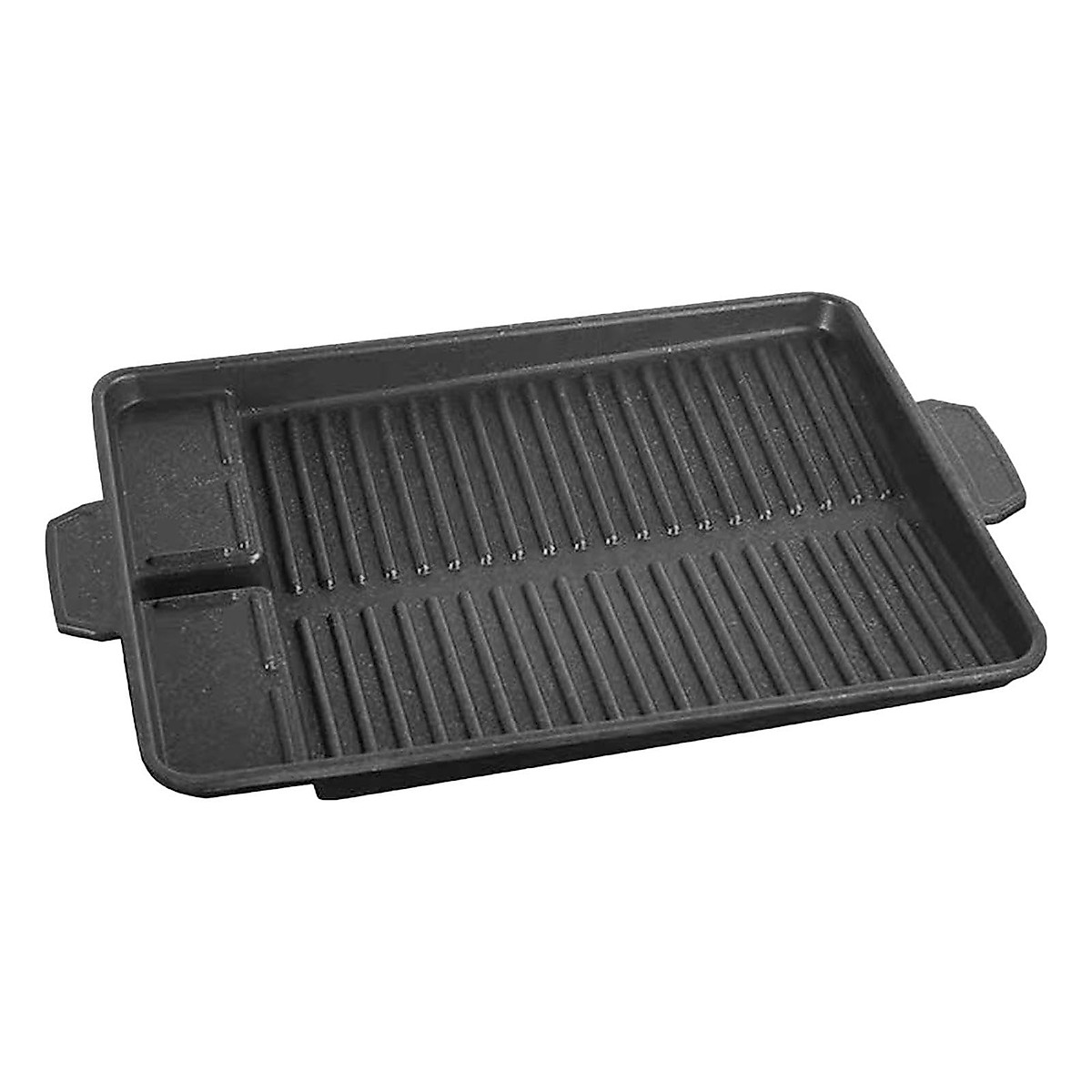 Nonstick Grill Pan, Round Skillet Grill Pan, Nonstick Cooking Skillet, Easy Clean Nonstick Surface, Grill And Griddle Combo, Kitchen Grilling Accessory, Nonstick Stove Top Grill Pan For Meats, Fish