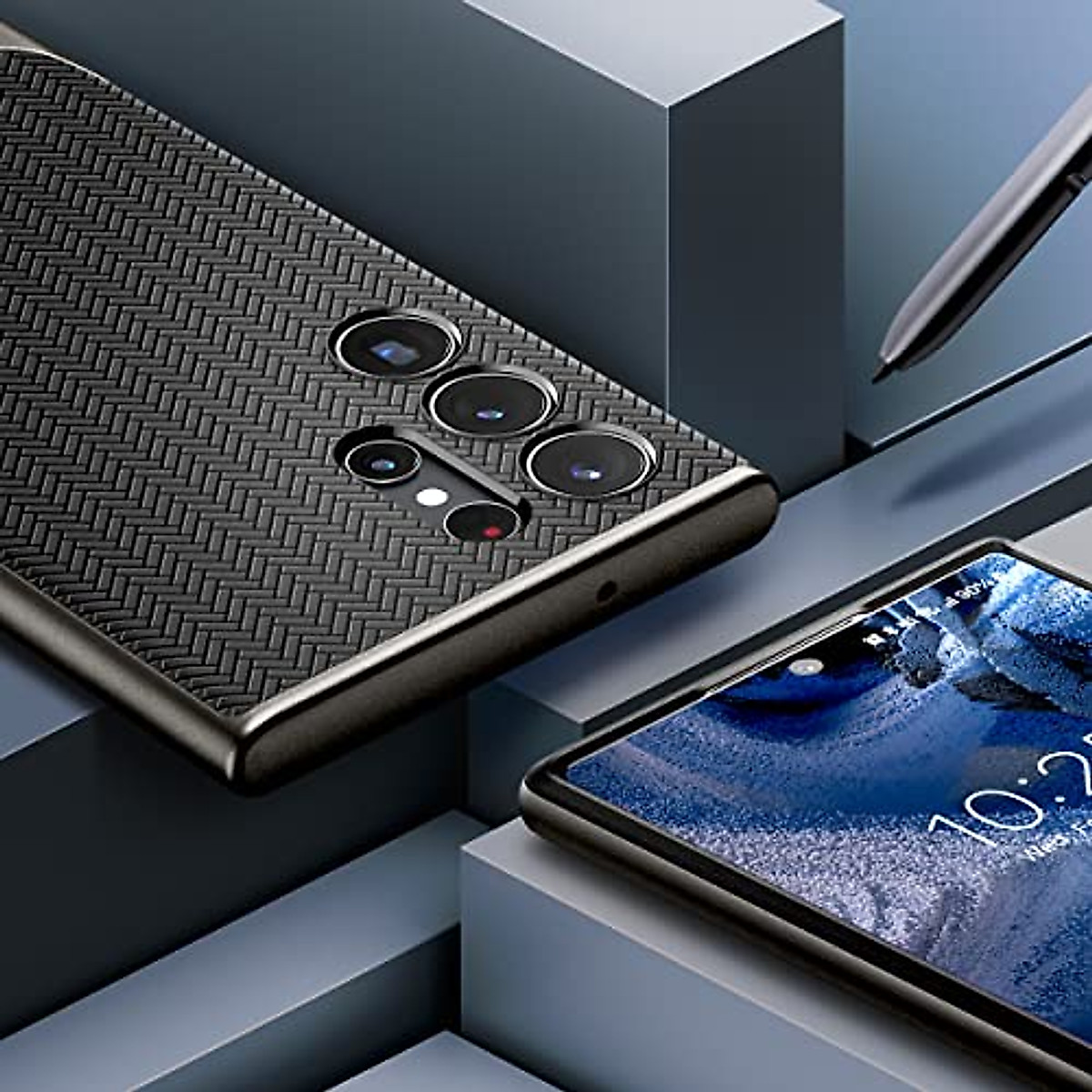 Spigen Neo Hybrid Designed for Galaxy S23 Ultra Case (2023) - Gunmetal